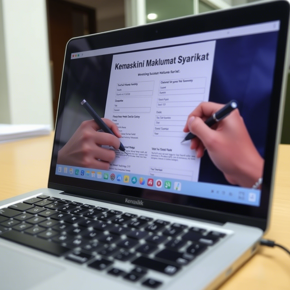 Cara Kemaskini Maklumat Syarikat dengan Mudah - RenewCIDB.com